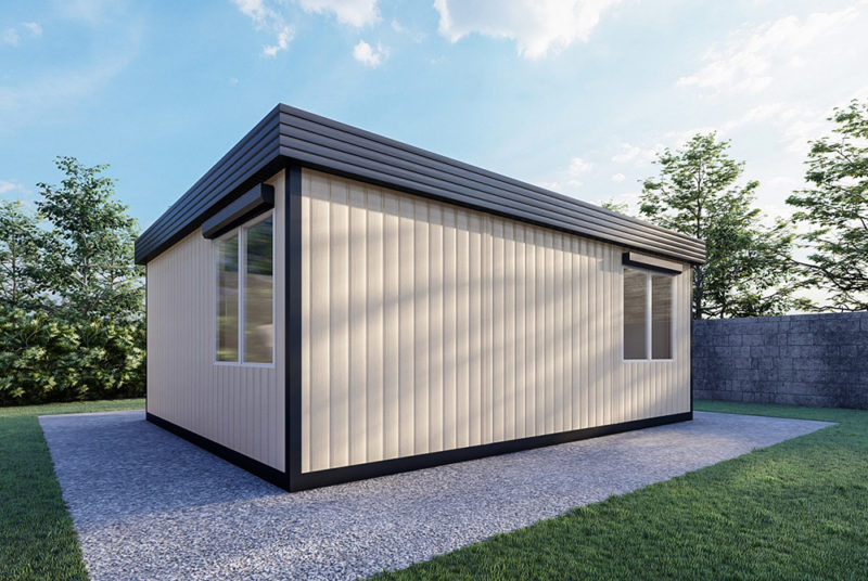 Wohncontainer mit 2 Zimmern & Bad kaufen | Conliving GmbH