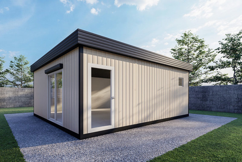 Wohncontainer mit 2 Zimmern & Bad kaufen | Conliving GmbH